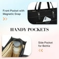Missnine Laptop Tote Bag Canvas Laptop Bag 15 6 Inch Work Shoulder Bags