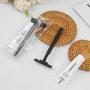 Disposable Razors in Bulk Pack of 50,Black Twin Blade Disposable ...