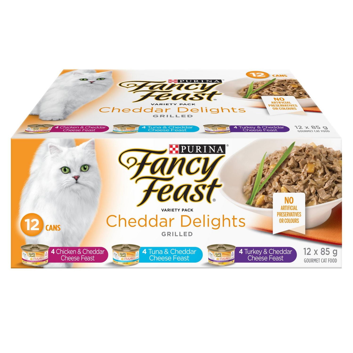 Click here for Fancy Feast Cheddar Delights Grilled Variety Pack... prices