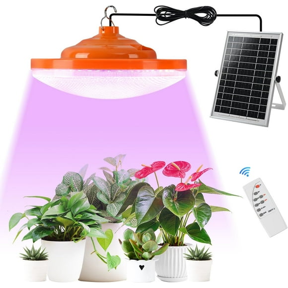 Solar Powered Grow Lights