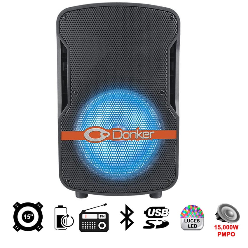 Bafle Recargable Donker KAISER 15' DSA-7015 | Walmart en línea