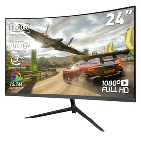 onn 27" Curved FHD (1920 x 1080p) 165hz 1ms Adaptive Sync Gaming ...