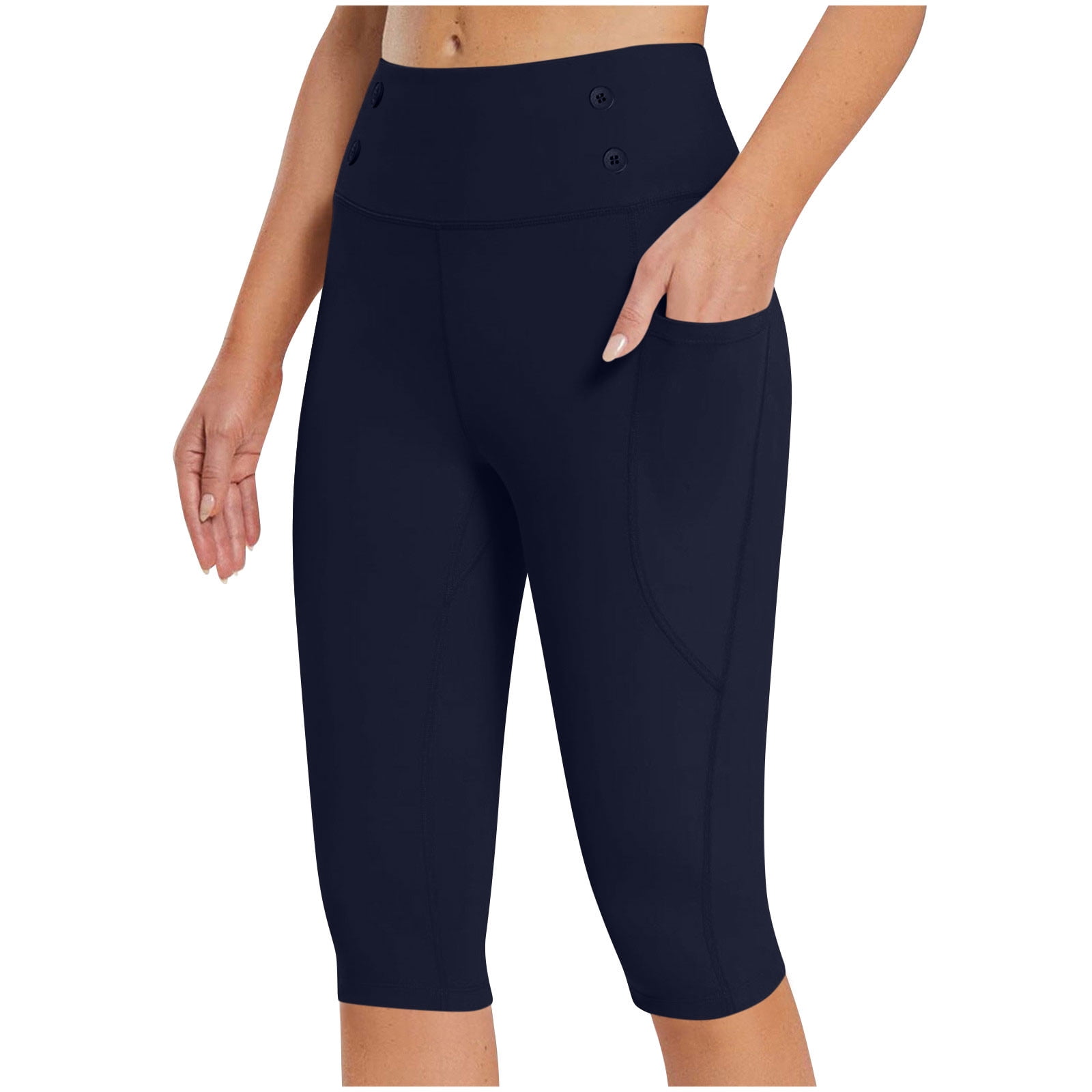 Click here for Biudgviw Capri Pants For Women High Waisted Skinny... prices