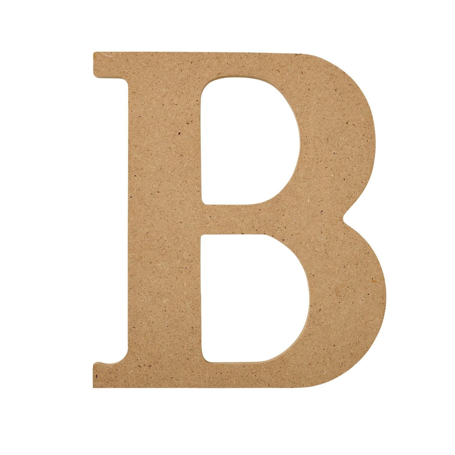 Click here for Plaid Unfinished Wood 5 Letter  B 5 prices