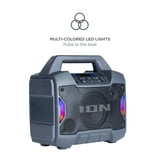 ION Audio Game Day Primetime Portable Rechargeable Speaker with Lights ...