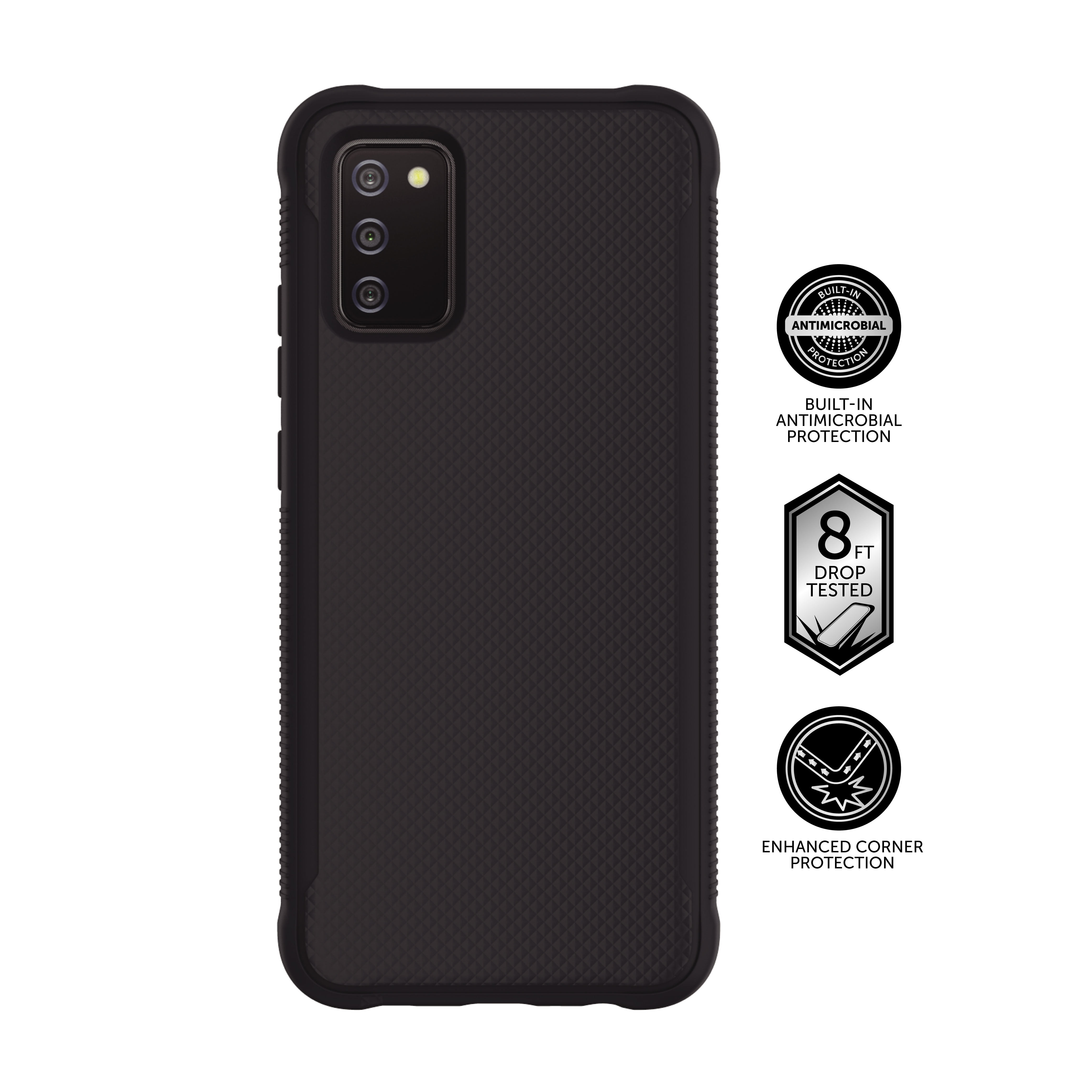 Samsung Galaxy A02s Body Glove Textured Gel Phone Case with Built-in ...