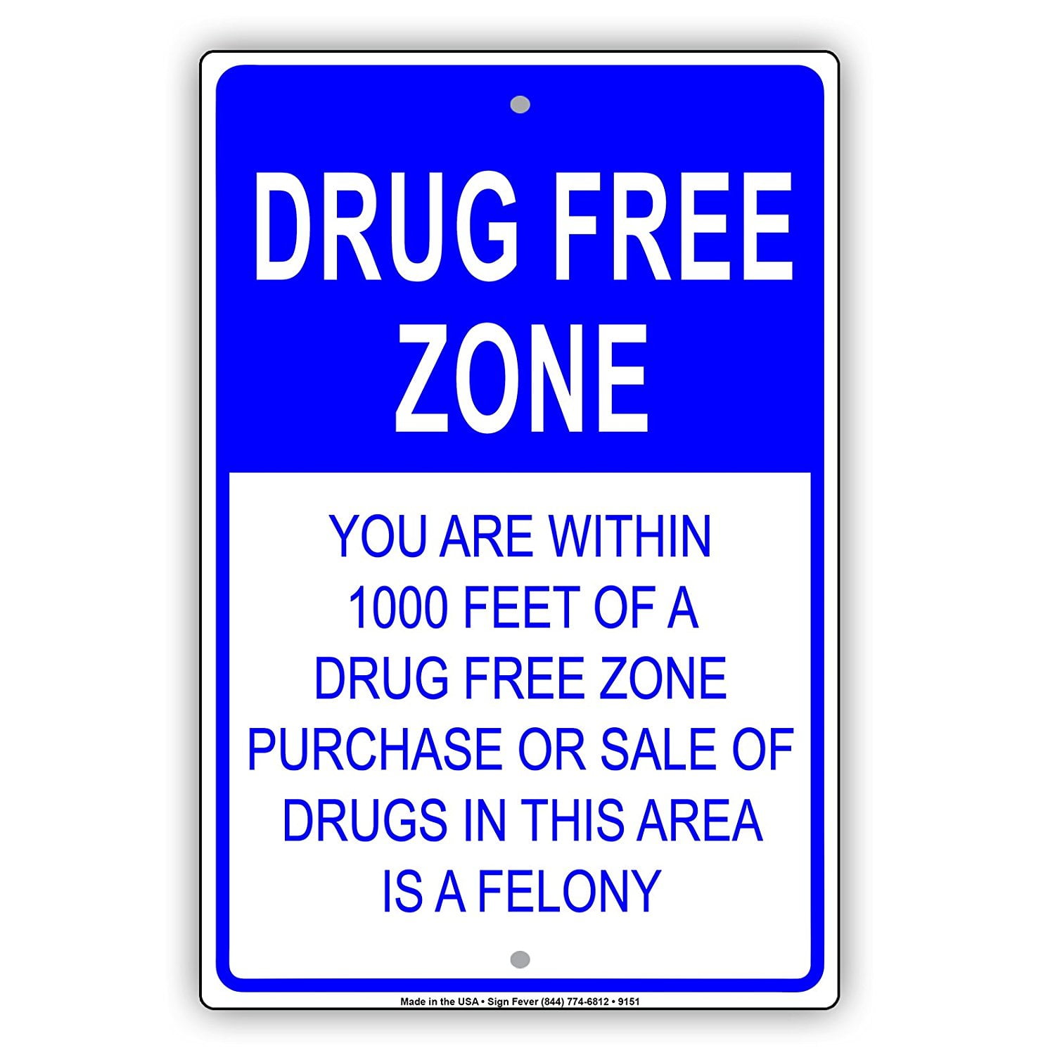 Drug Free Zone You Are Within 1000 Feet Church School Work Business ...