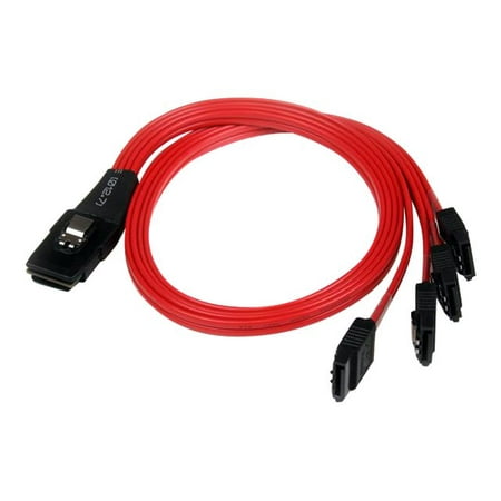 StarTech.com 50cm SFF-8087 to 4x SATA - Internal Mini SAS to SATA Reverse Cable - internal Mini ...