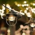 JONATHAN Y 10-Light Indoor/Outdoor 10 ft. Rustic Farmhouse Incandescent ...