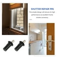 SHIYUU 50PCS Plantation Shutter Repair Kit - Black - Walmart.com
