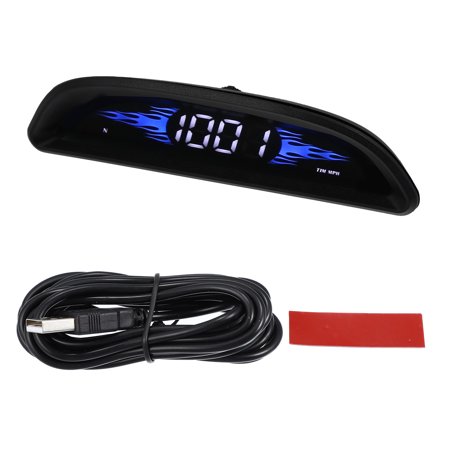 GPS Auto Head Up Display HUD Speedometer Car Dashboard Digital ...