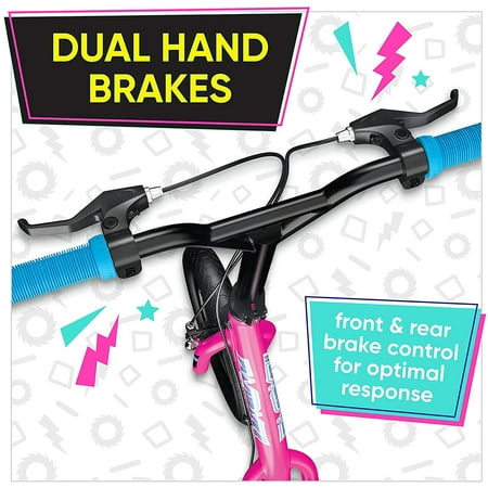 Flashback Kick Scooter – 12" Mag Wheels with Air-filled Tires, Dual ...