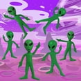 ArtCreativity Bendable Alien Figures Toy, Great for Kids Parties ...