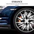 BESTYASH Stylish Multi Color Automotive Hubcaps for Cars 14 Inch ...