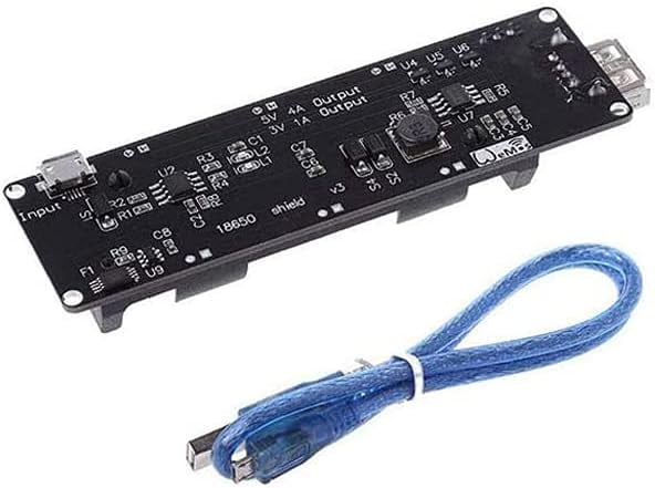 Treedix Battery Holder Shiled Expansion Board Compatible with Arduino ...