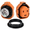 SmartPlug 30 Amp Combo Kit, Gray, Stainless Steel Inlet, Female ...