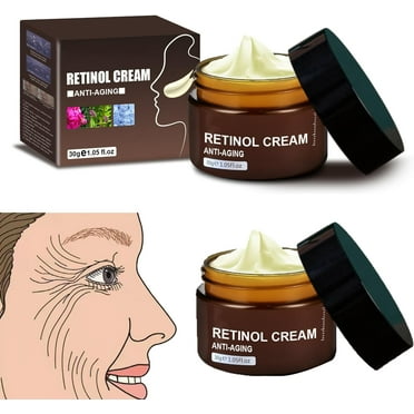 2pcs Retinol Face Cream, Wrinkle Cream,Firming Cream for Women Anti ...