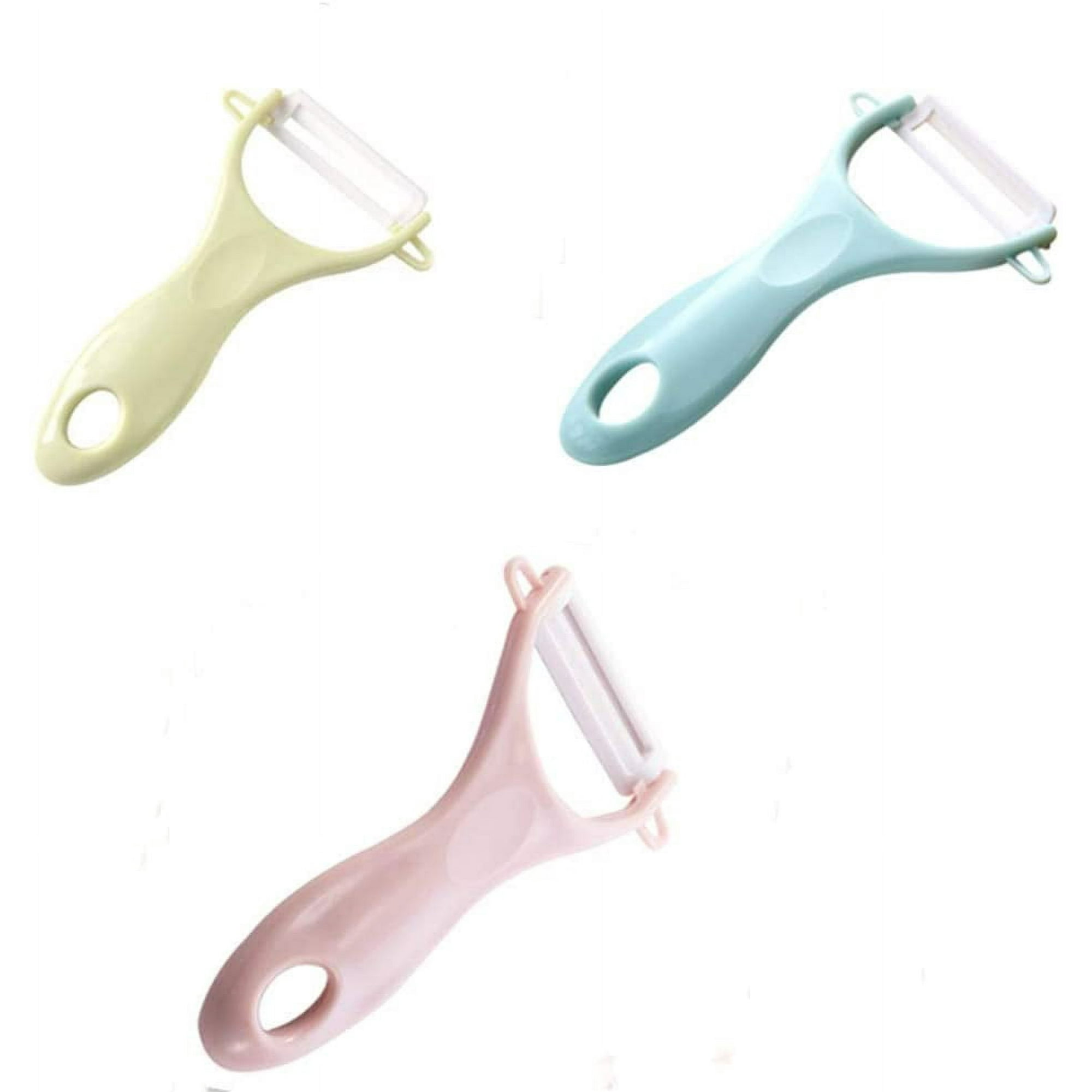 Click here for Chlua 3 Pack Ceramic Vegetables Fruit Peeler Potat... prices