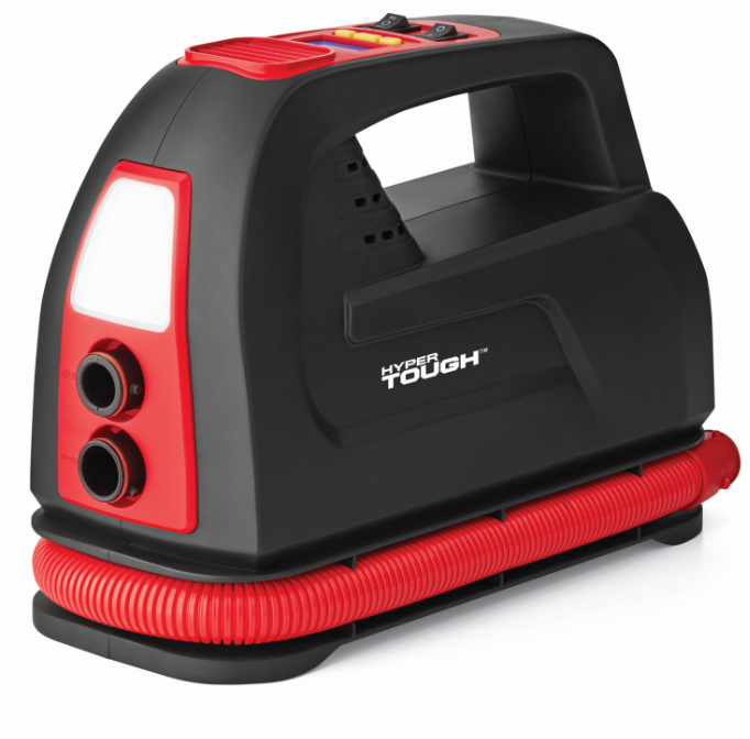Hyper Tough DC 12V Multi-function Digital Tire Inflator/SUP Inflator ...