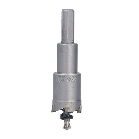 Hole Saw, Three Blades Metal Hole Cutter Reduce Friction For Cast Iron ...