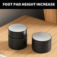 Home Furniture Height Enhancers Secure Aluminum Foot Pad Furniture Leg ...
