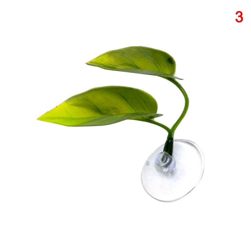 Double-Layered Simulation Ornamental Leaf Betta Fish Rest Spawning Leaf ...