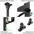 Starlink Mini Mount, Lymorexan Starlink Mini L-Track Mount for Tesla ...