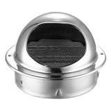 Masteelf Vent Exhaust Cap Air Vents Dryer Machine Hose Heater Silver ...