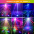 Party Dj Disco Stage Light with Sound Activated and 60 Color Changing ...