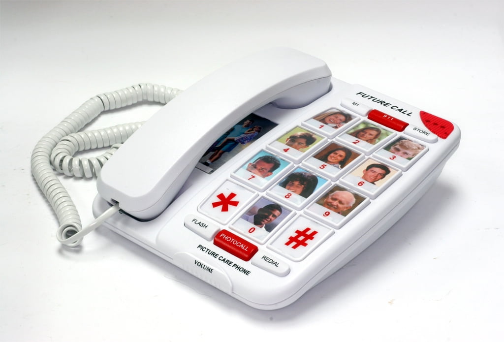 Future-Call FC-1007 Picture Care Phone with 40dB - Walmart.com