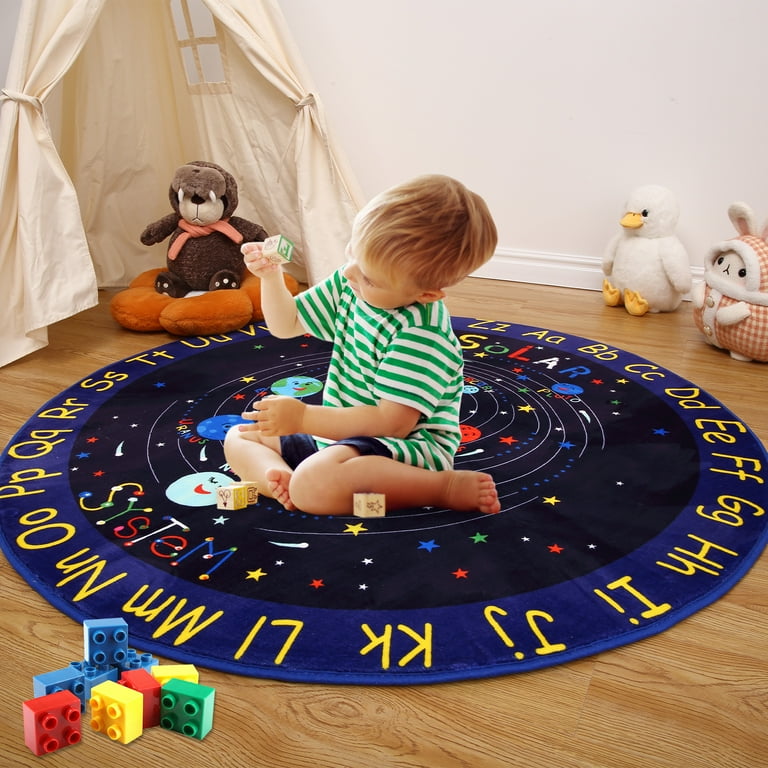 Planets Solar System Rug