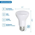 Great Value R20 LED Floodlight Bulb 6.5W Soft White Dimmable E26 Indoor ...