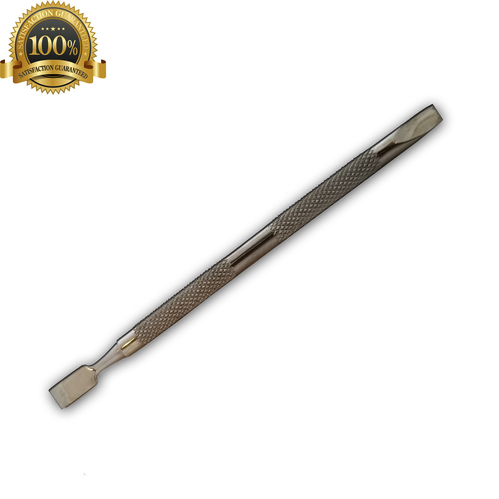 Professional Stainless Steel Spoon Cuticle Pusher Remover Cleaner Nail ...