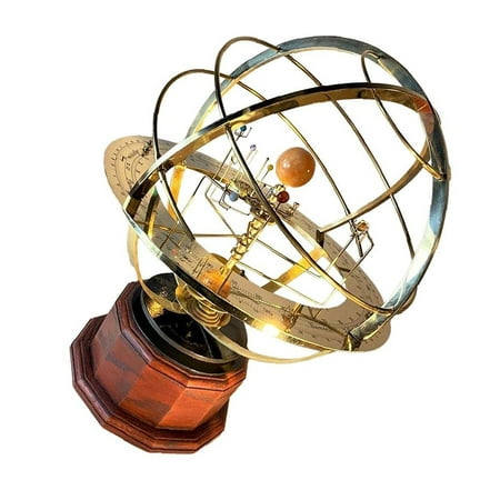 Grand Orrery Model Mechanical Solar System 3D Model Home Planet Orbit ...