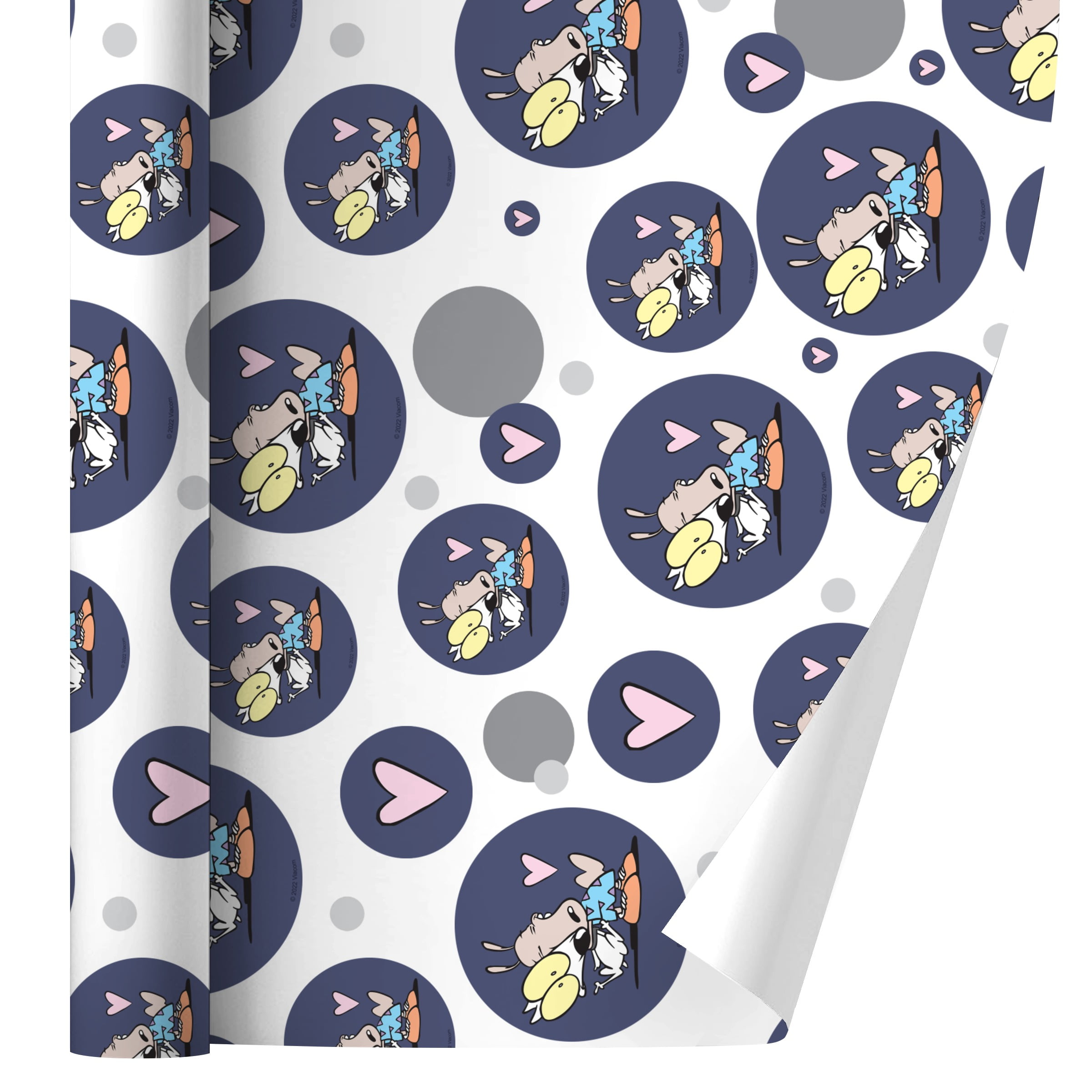 Rocko's Modern Life Hug Gift Wrap Wrapping Paper Roll - Walmart.com