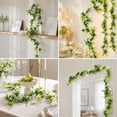68.9in Cascading Artificial Vine Garland, Waterproof Fade Resistant ...