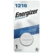 Energizer CR1216 Lithium Coin Batteries 3V, 2 Pack, Watch, Heart-Rate ...