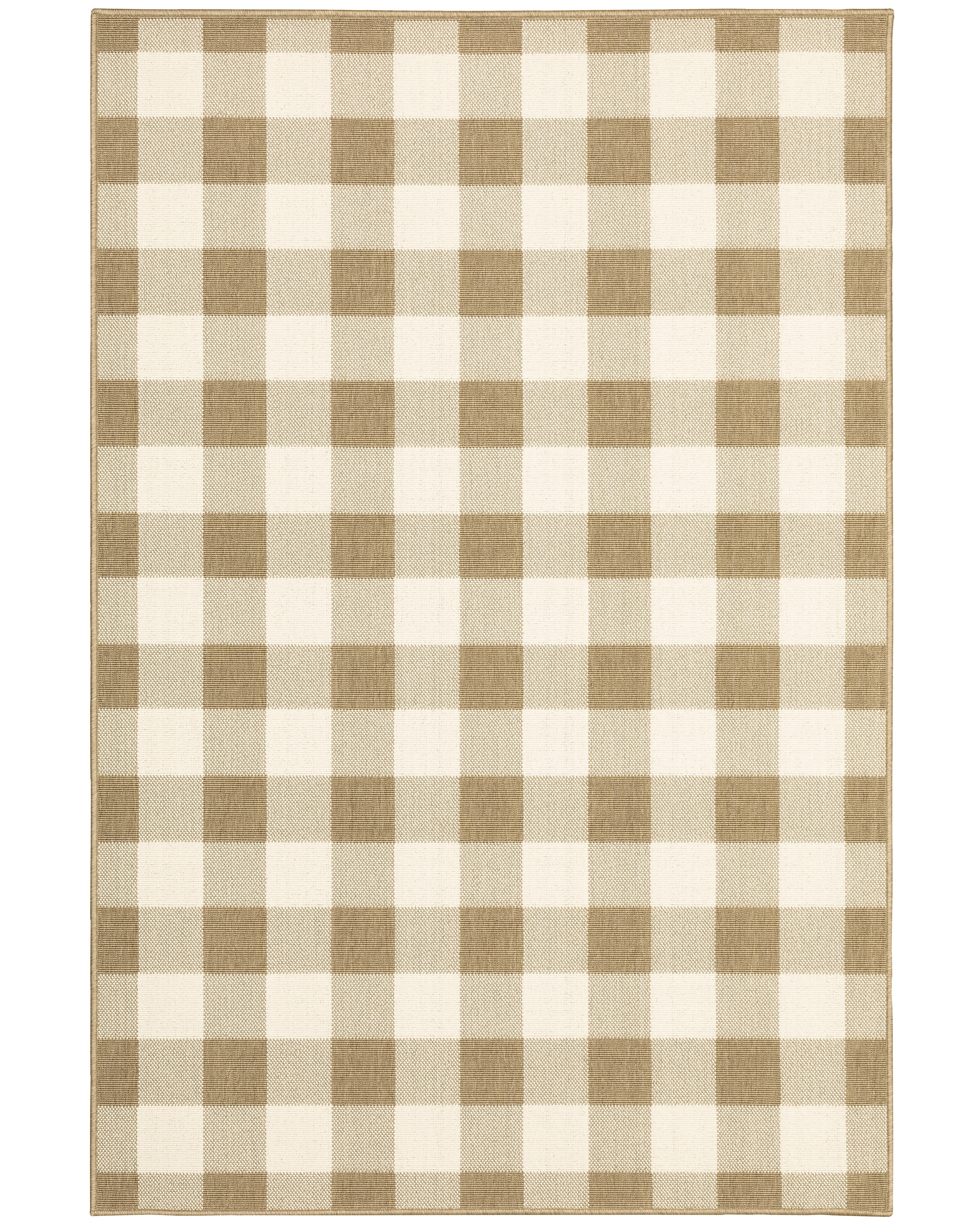 Avalon Home Mackinaw Gingham Check Indoor/Outdoor Area Rug - Walmart.com