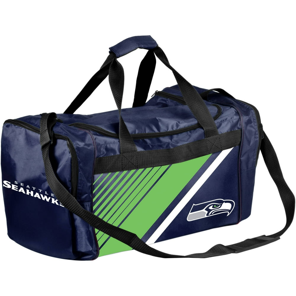 Forever Collectibles - NFL Seattle Seahawks Border Stripe Duffle Bag ...