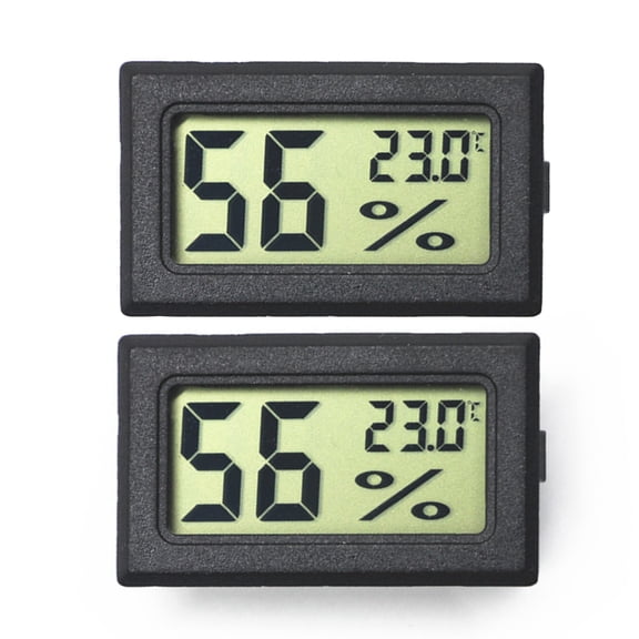 VOCOO Digital Temperature and Humidity Meter with Large LCD Display ...