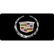 Pilot LP-051 Officially Licensed Chrome 3D Cadillac License Plate ...