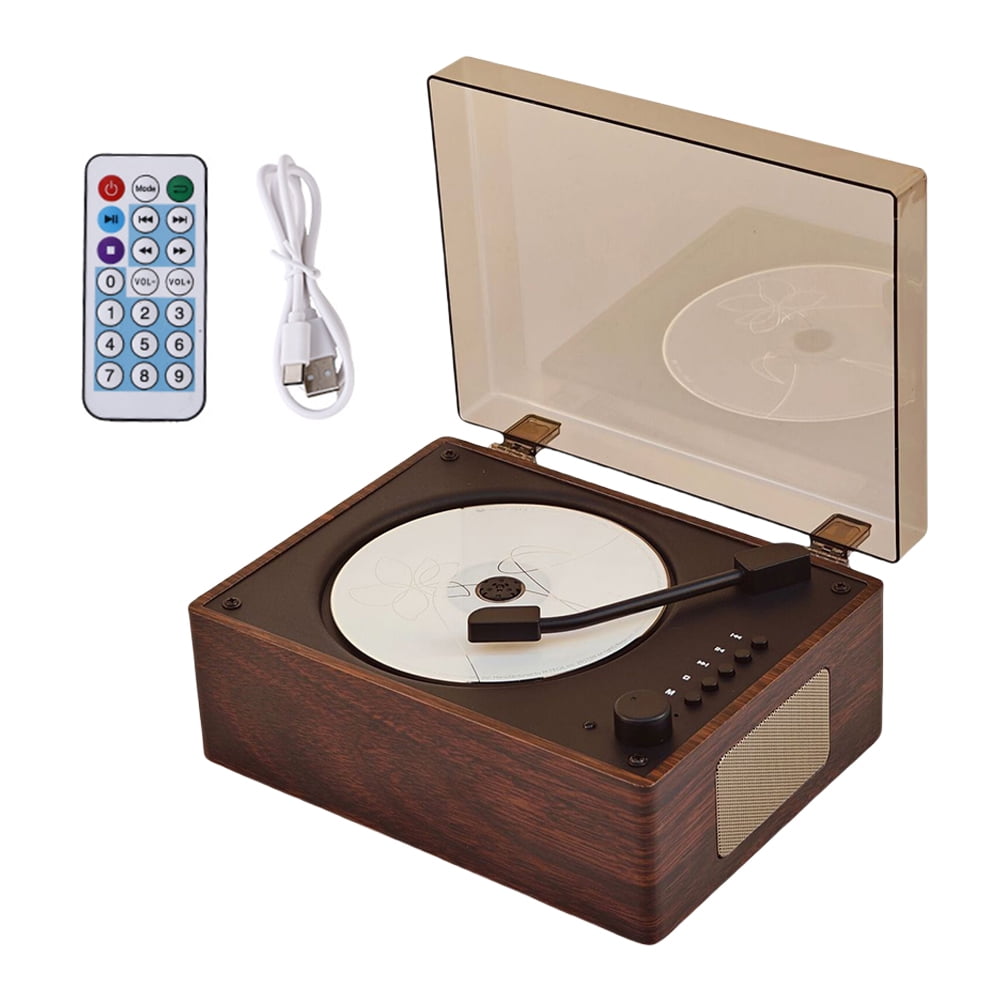 Desktop CD Player Music Portable Recargable Control Remoto Compatible ...