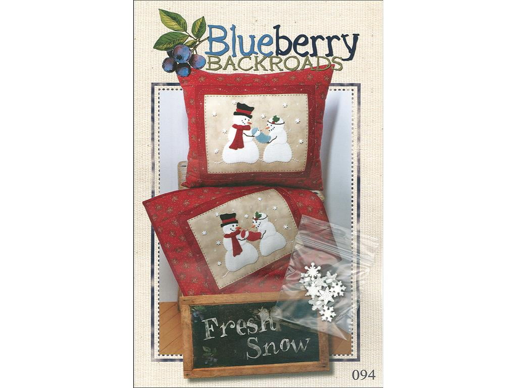 Blueberry Backroads Fresh Snow Ptrn - Walmart.com