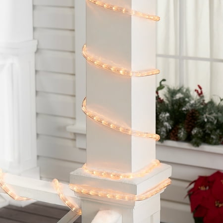 Holiday Time Crystallized Rope Christmas Lights, 18', Clear - Walmart ...