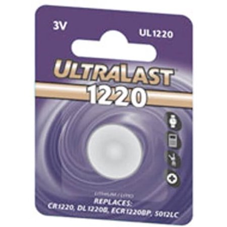 Ultralast UL1220 UL1220 CR1220 Lithium Coin Cell Battery | Walmart Canada