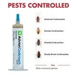 Advion Cockroach Gel Bait, Targets All Cockroach Species, 4 x 30g Tubes - Walmart.com
