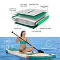 Stable Inflatable Paddleboarding Paddle Board for Adults & Youth – 11 ...
