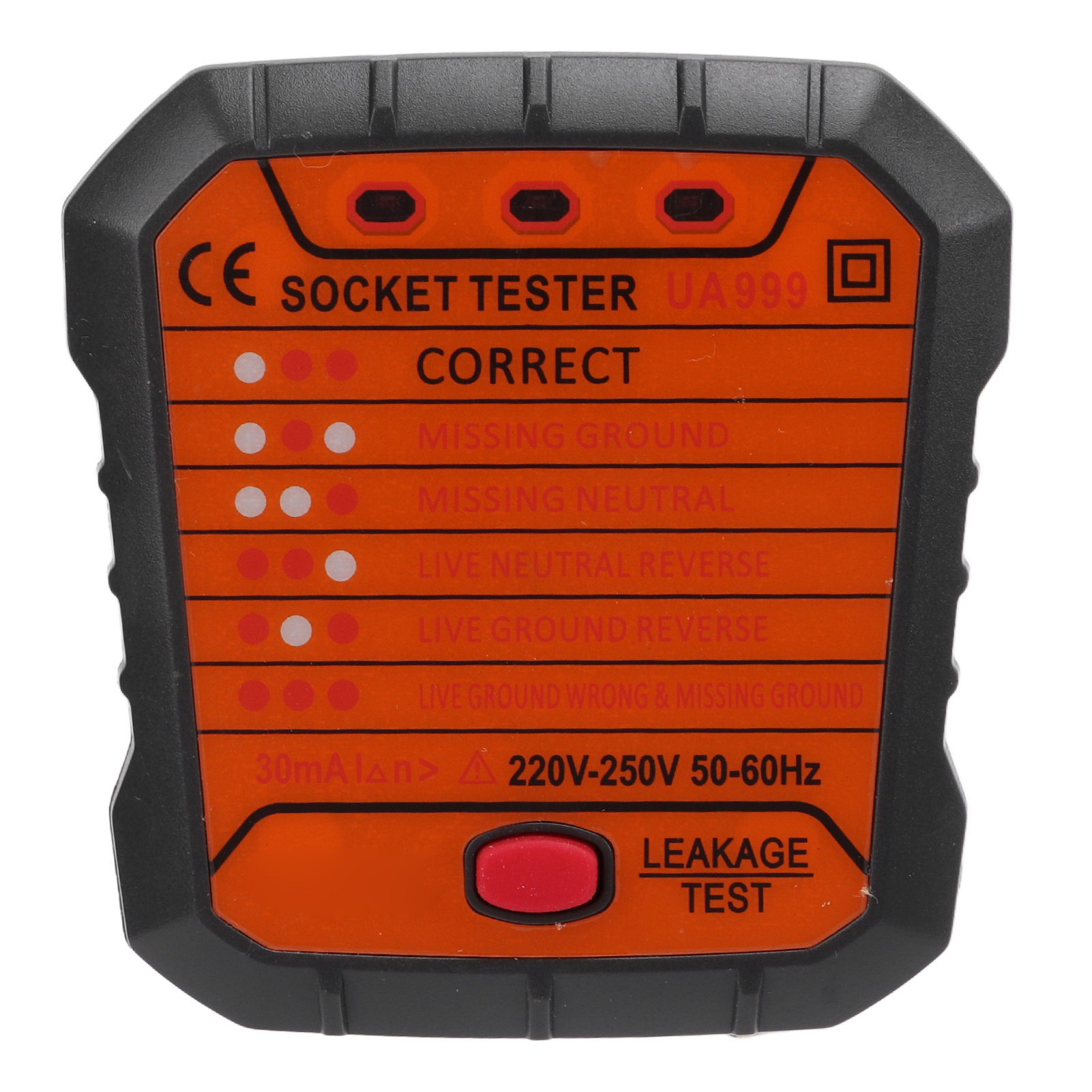 Socket Tester Multifunction Electric Socket Tester Mains Fault Checker ...