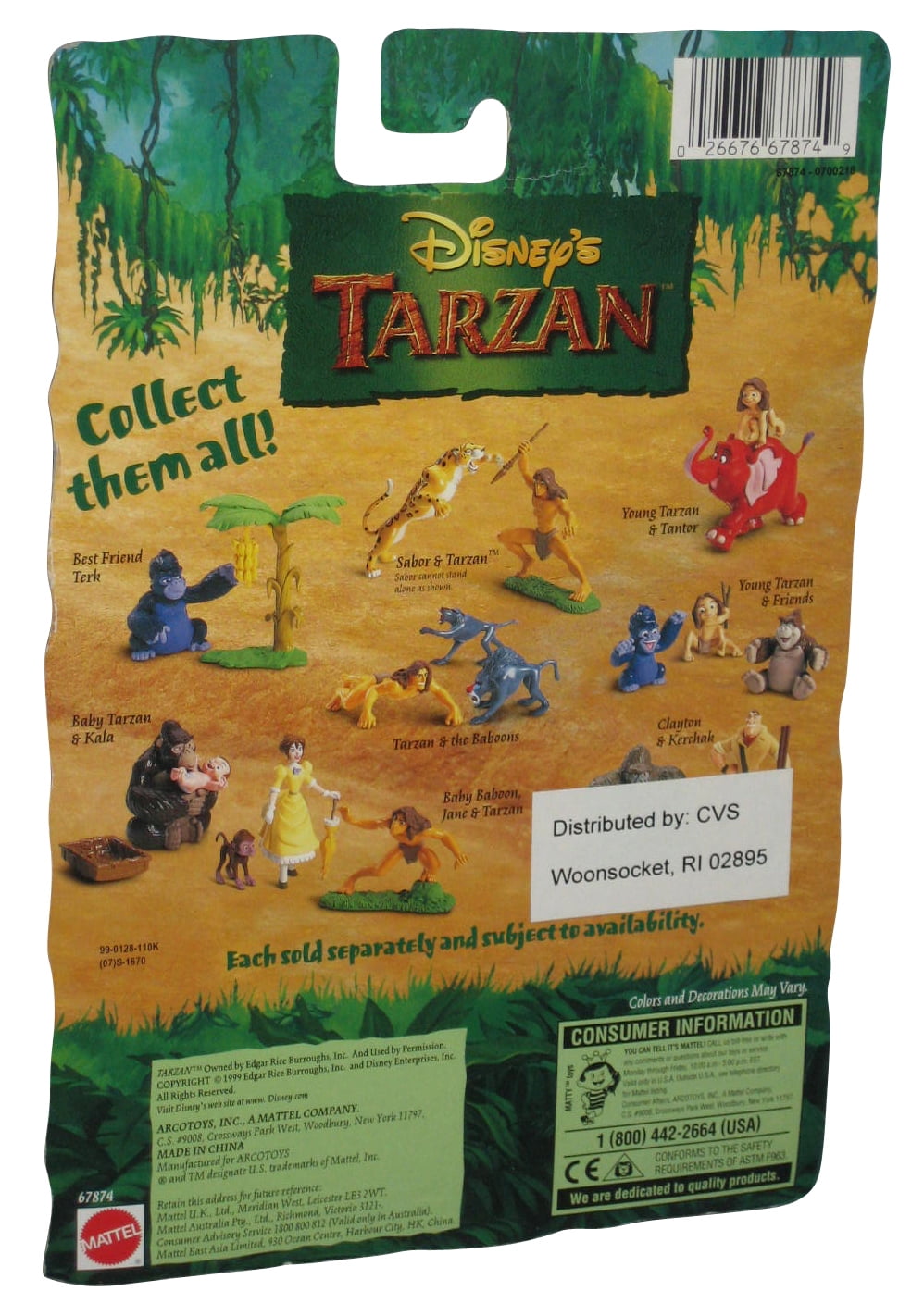 Tarzan Sabor Toy