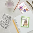 4Style 4pcs PVC Stamps for DIY Scrapbooking Photo Album Decorative ...